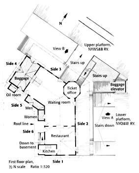 Oneida Castle station by Joseph J. Bux